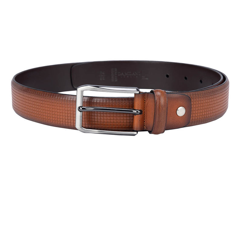 Buy Da Milano Genuine Leather Brown Mens Belt Online