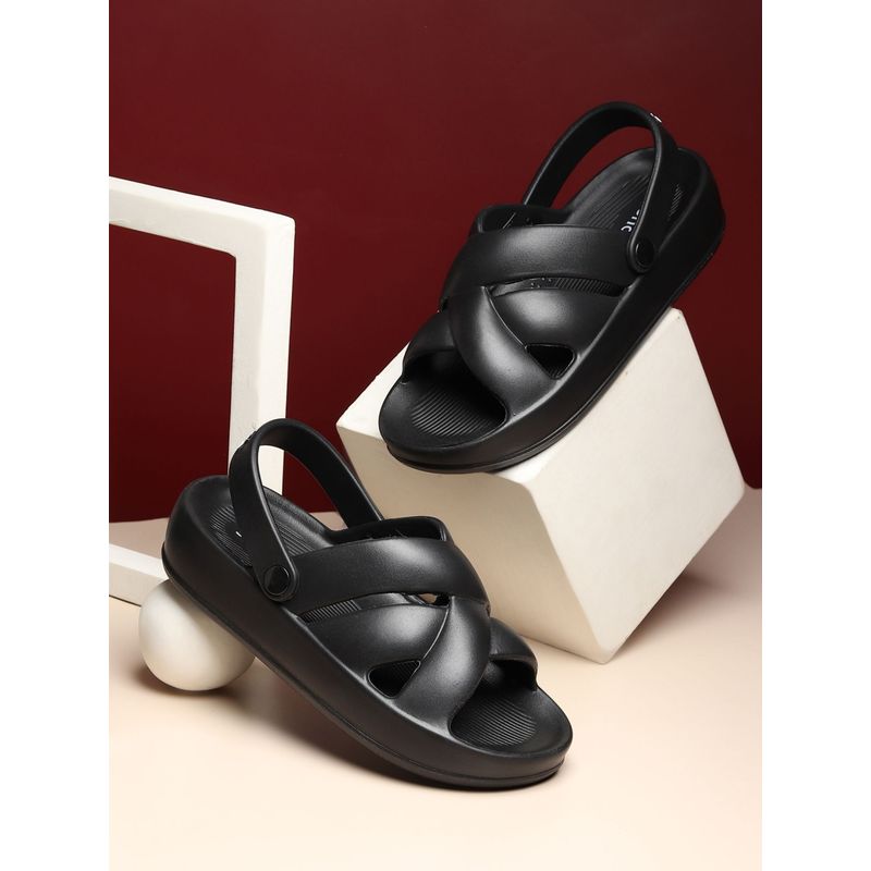 Buy Yoho Black Wanderz Clogs for Women Online