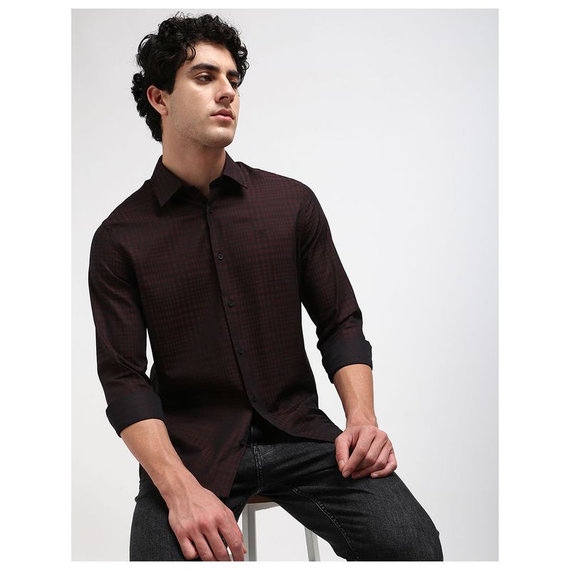 Buy Calvin Klein Mens Red Color Shirt Online