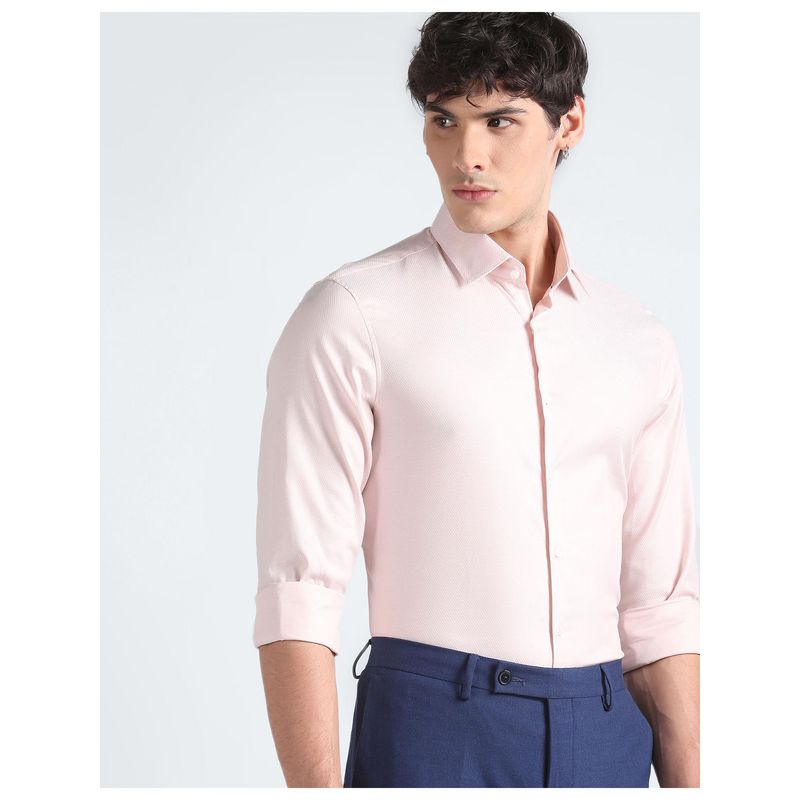 Buy Calvin Klein Mens Pink Color Shirt Online