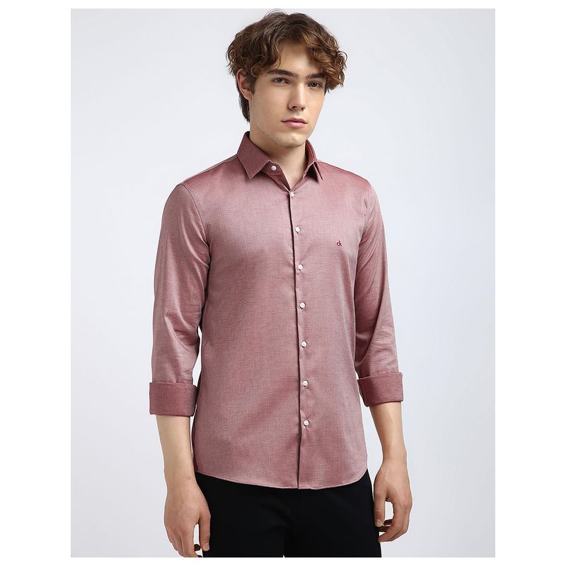 Buy Calvin Klein Mens Red Color Shirt Online