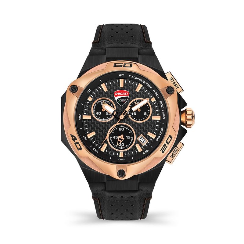 Buy Ducati Corse Chronograph Black Dial Watch for Men DTWGC2019010 Online