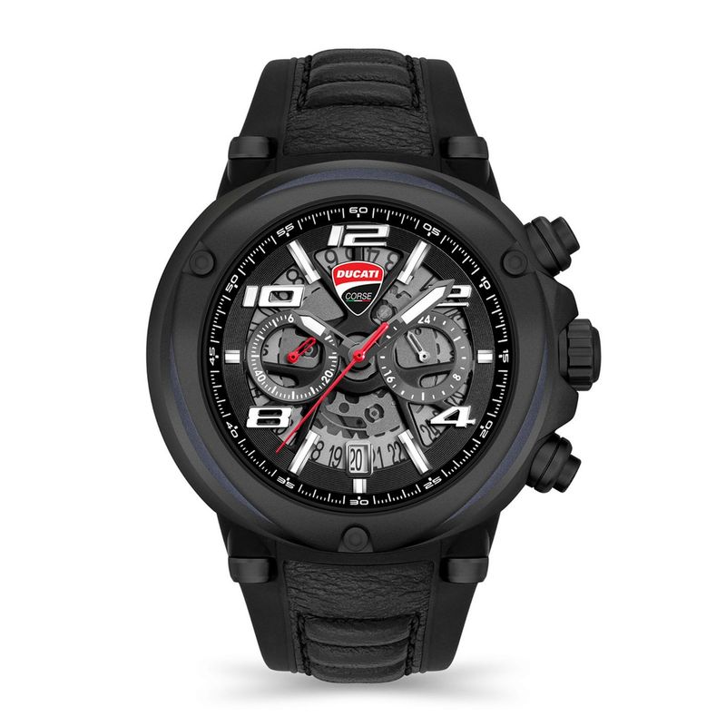 Buy Ducati Corse Chronograph Black Dial Watch for Men DTWGO0000203 Online