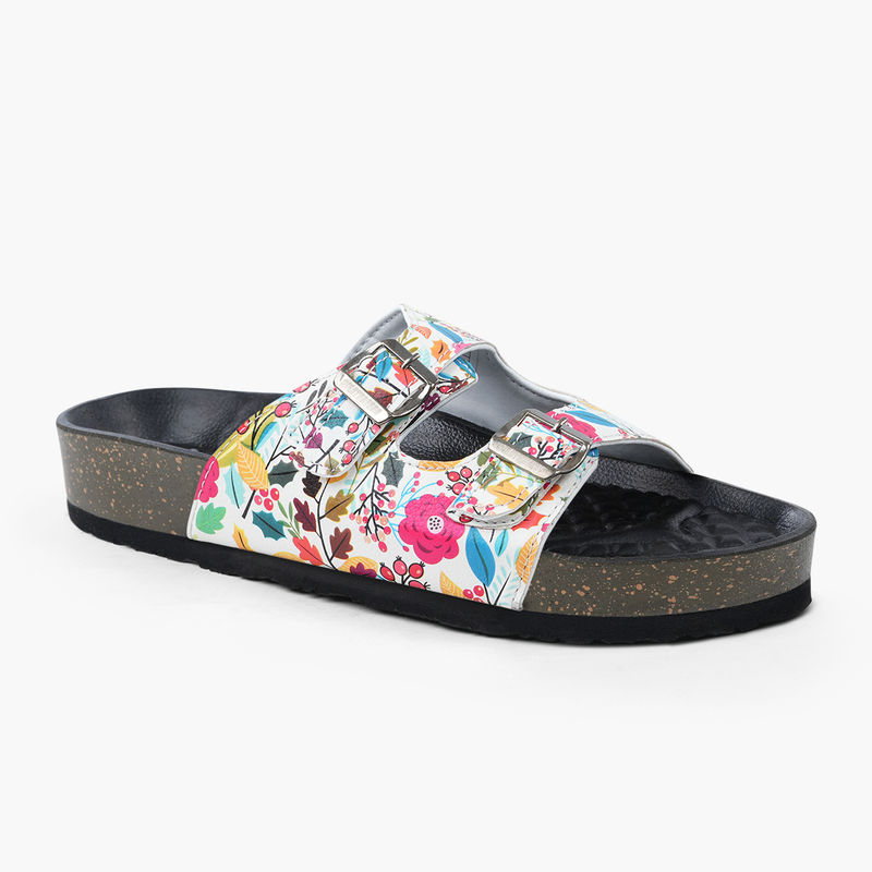 Buy SOLETHREADS Athena Solid Multi-Color Women Sandals Online