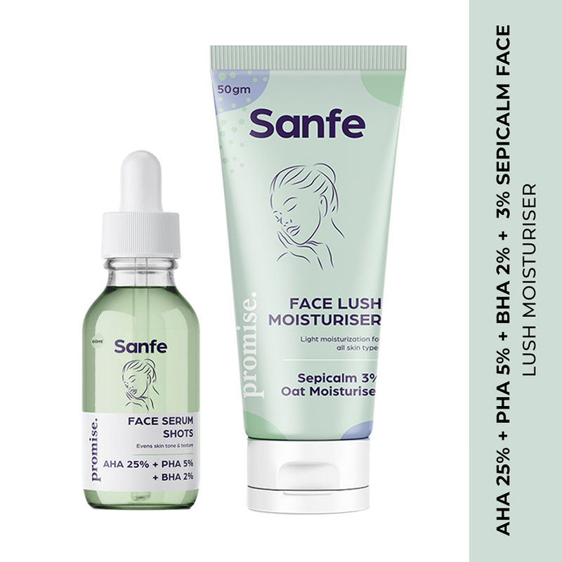 Sanfe Hydration Booster Combo - Serum & Moisturizer: Buy Sanfe ...