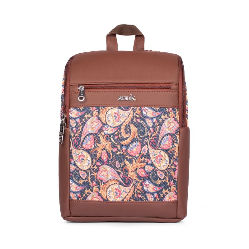 Buy Zouk Paisley Print Amalia Backpack Online