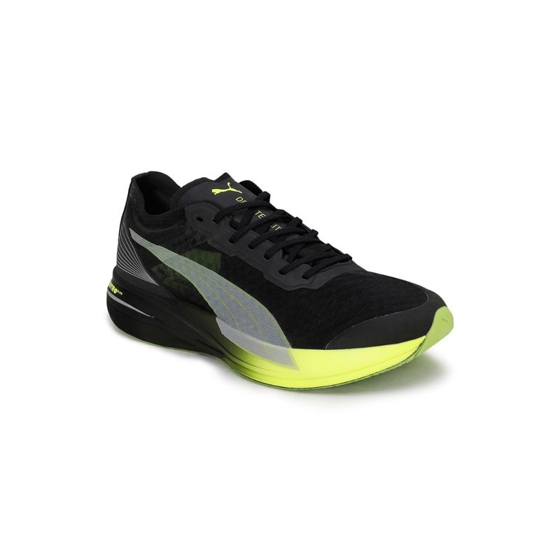 Buy Puma Deviate Nitro Elite Carbon Mens Black Running Shoes Online