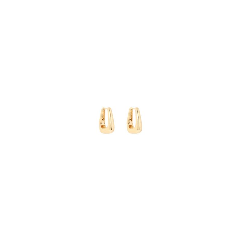 Buy Forever New Catherine Gold Hinge Hopp Earrings Online