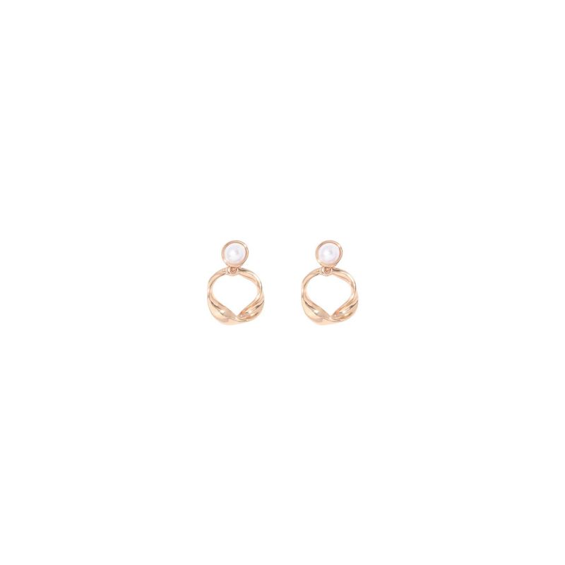 Buy Forever New Hailey Hoop Pearl Drop Earrings Online
