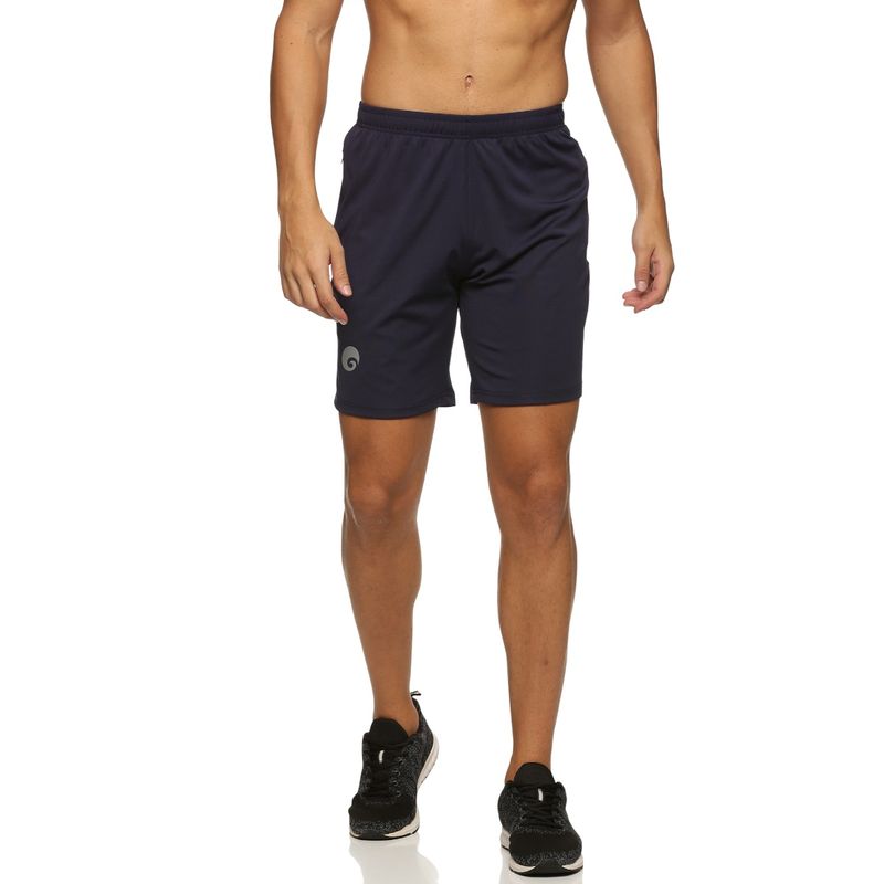Buy Omtex Elite Casual Shorts for Mens- Navy Blue Online