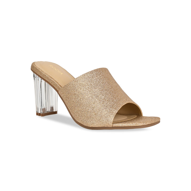 Buy ROCIA By Regal Sultan Beige Women High Acrylic Heels Online