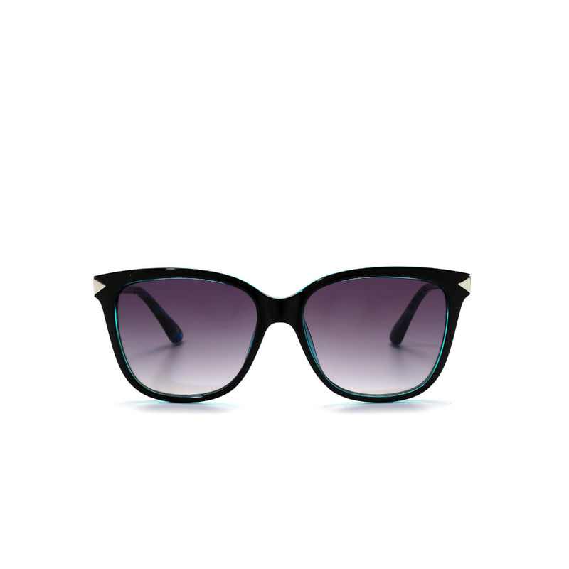 Buy French Connection Grey Lens Square Sunglass Full Rim Black Frame ...