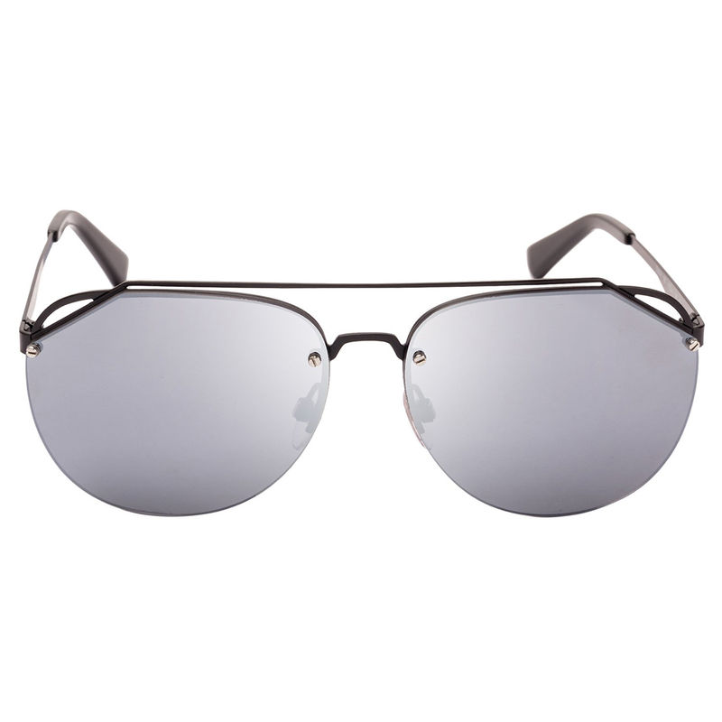 Buy Diesel Round Sunglass With Silver Lens Online