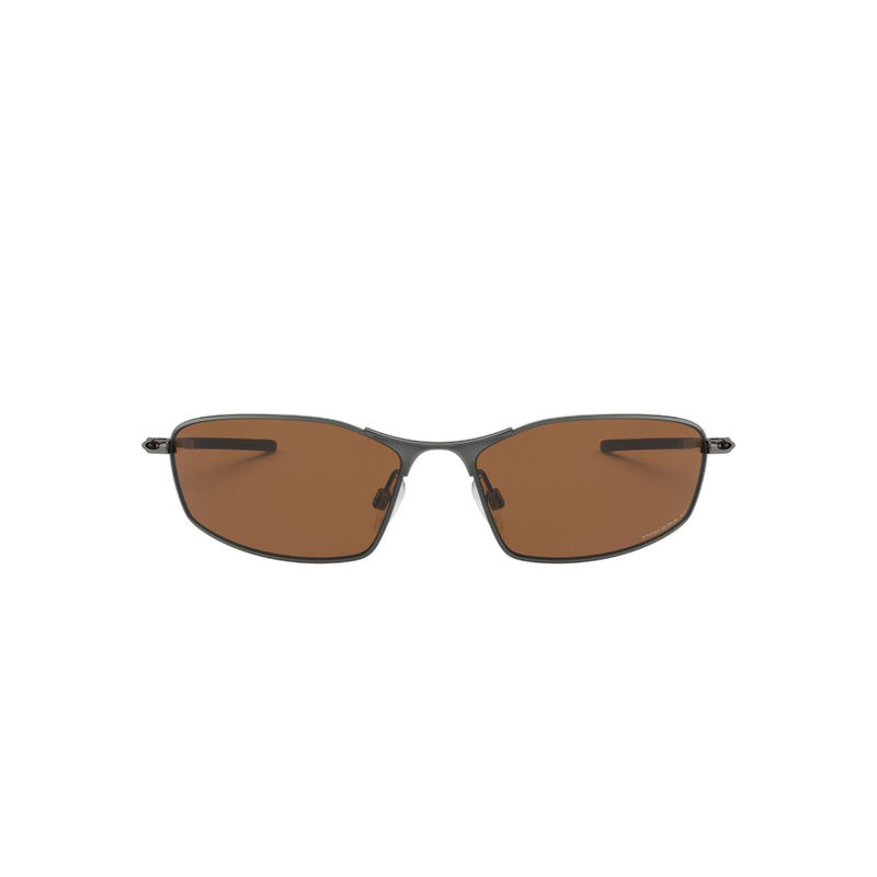 Buy Oakley Polarized Oval Brown Sunglasses - 0OO4141 Online