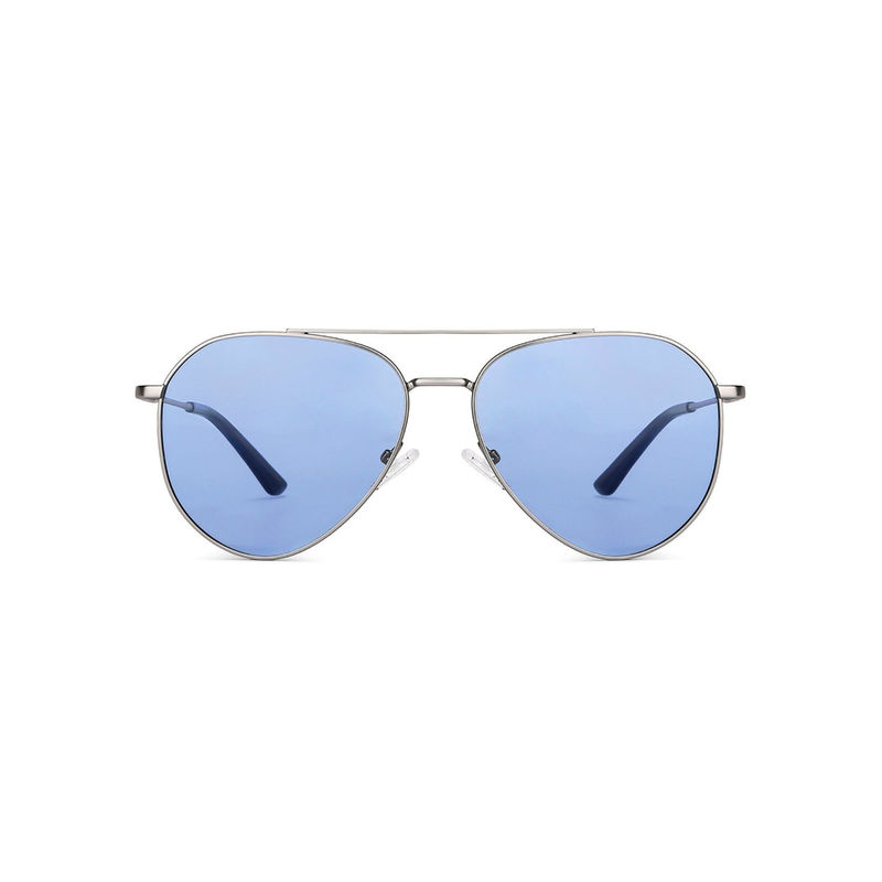 Buy Vincent Chase by Lenskart Light Blue Aviator Sunglass Polarized ...