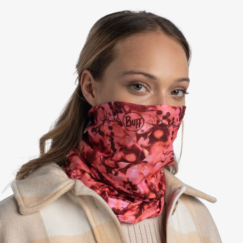 Buy Buff Unisex Red Original Eco Stretch Tribica Coral Gaiter Online