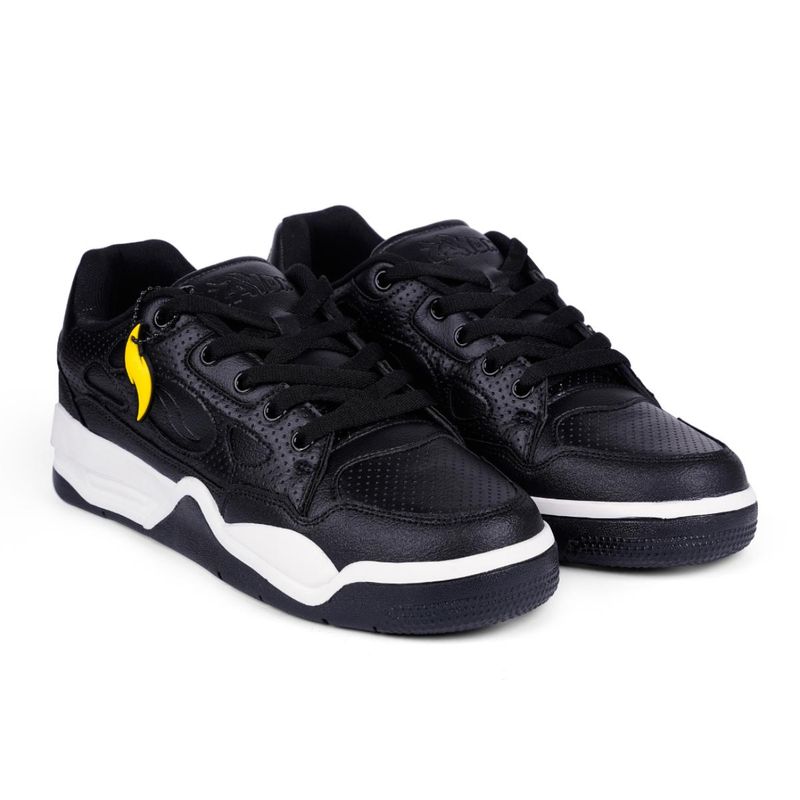 Buy ZAYDN Hugo Zone Black Mens Casual Sneakers Online