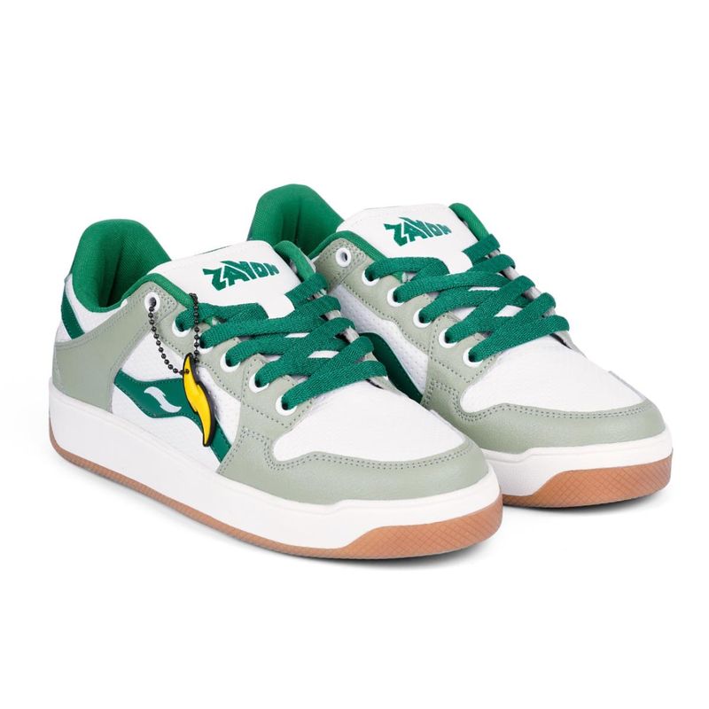 Buy ZAYDN Suave Dark Green Mens Casual Sneakers Online