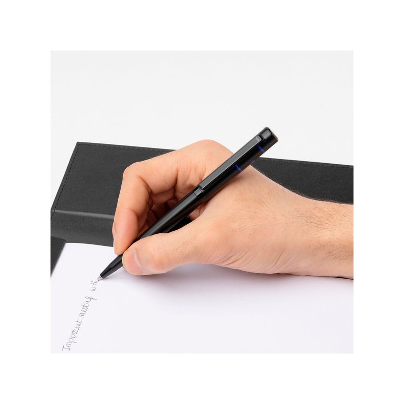 Buy Hugo Boss Ribbon Matrix Blueline Ballpoint Pen - Black Online