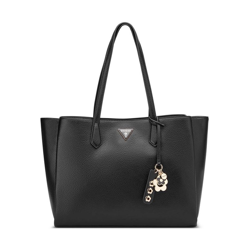 Buy Guess Women Black Solid Griffin Tote Bag Online