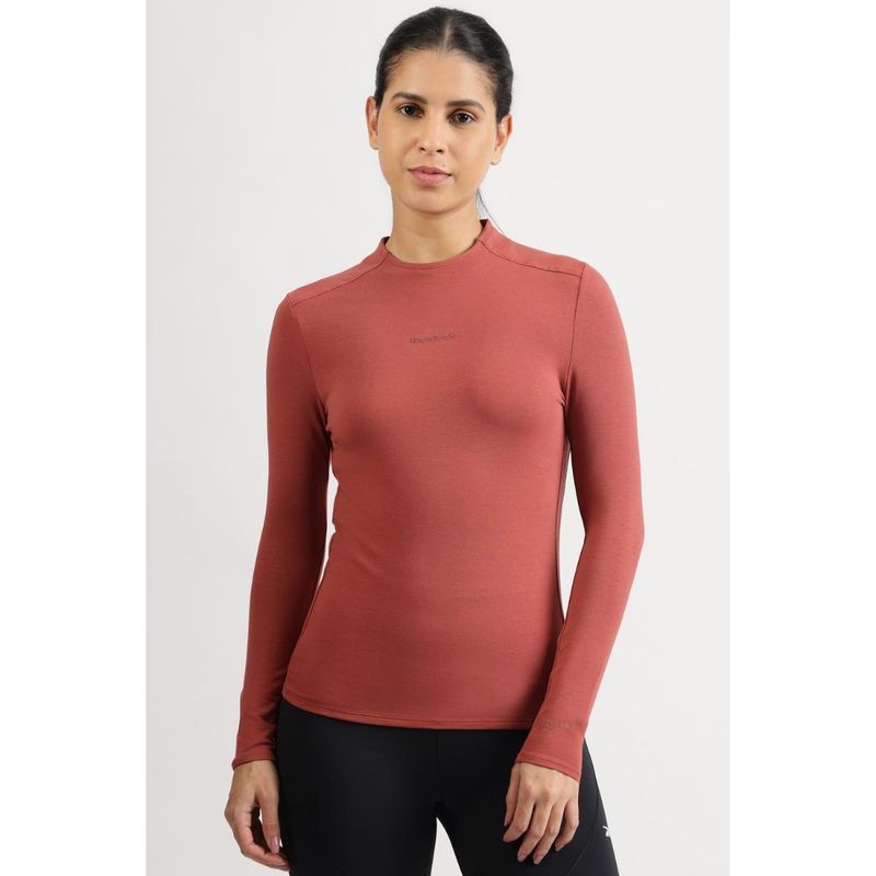 Buy Reebok Womens Solid Rust T-Shirt Online