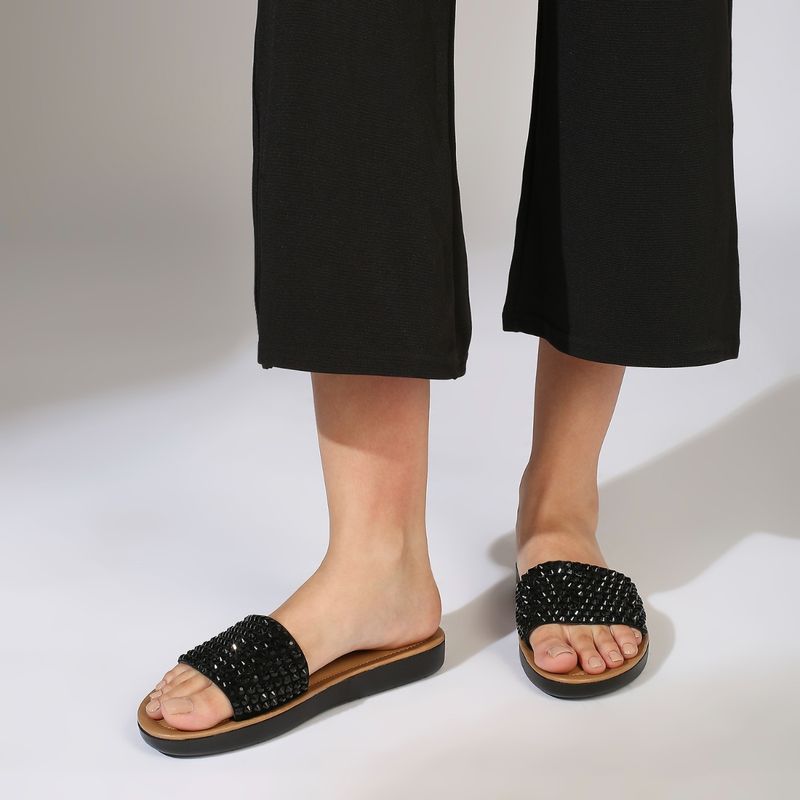 Buy Inc.5 Black Casual Platform Sandals Online