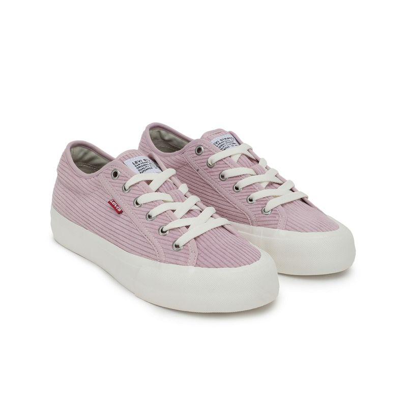 Buy Levi's Womens Alice Purple Self Design Sneakers Online