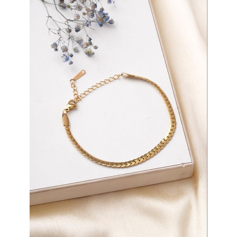Buy Palmonas Women Flat Serpent Flow Bracelet Online