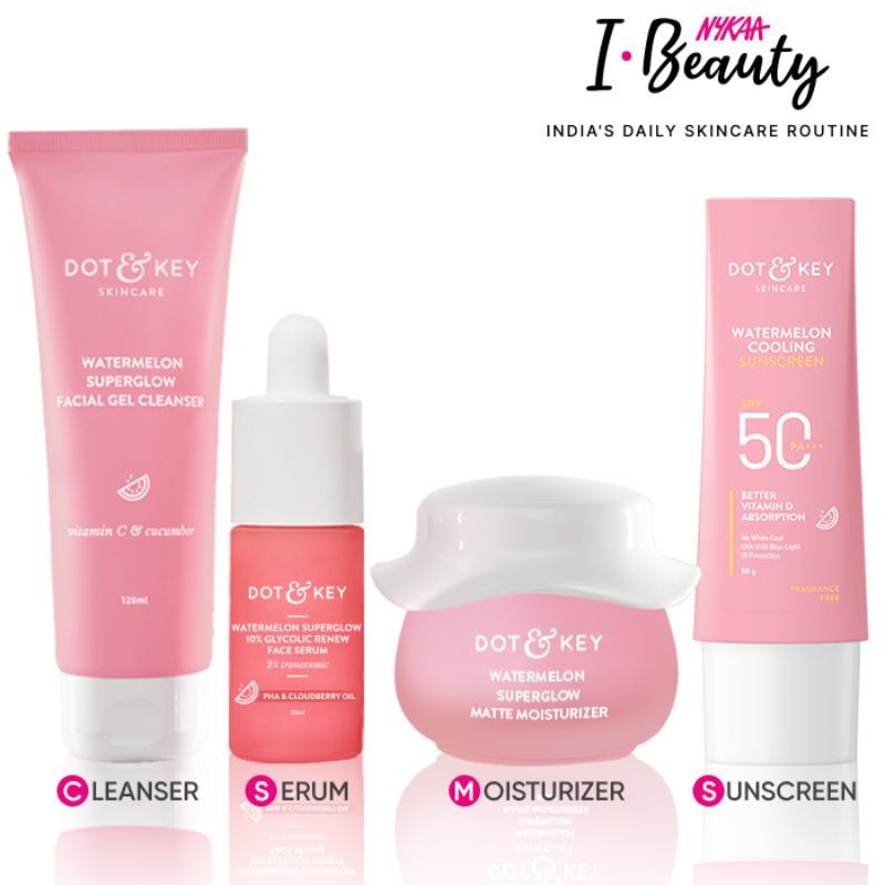 Buy Dot & Key I-Beauty Watermelon Essentials Combo Online Buy Dot & Key I-Beauty Watermelon Essentials Combo Online