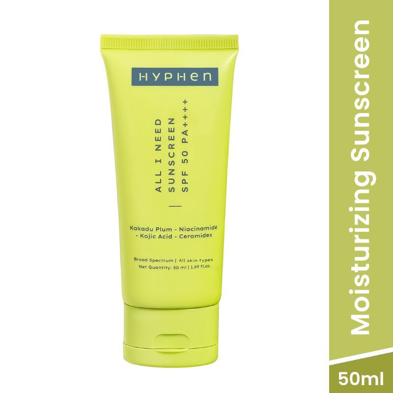 Buy Hyphen All I Need Sunscreen SPF 50 PA ++++ with Ceramide ...