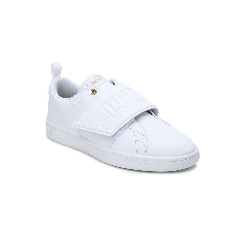 Buy Puma Smash Slip-on Bold Unisex White Casual Shoes - 7 Online