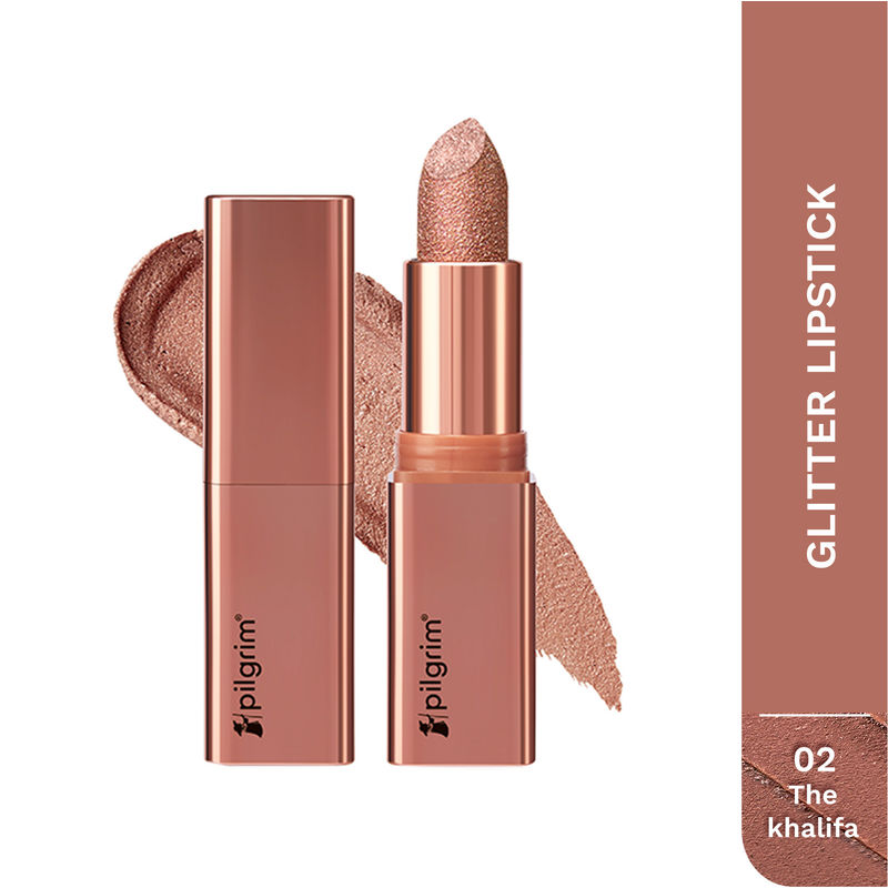 Buy Pilgrim Glitter Lipstick With Matte Finish Online