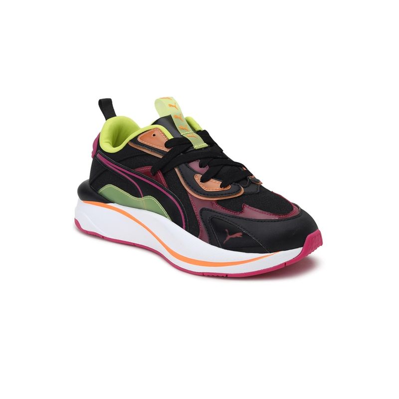 Buy Puma Rs-curve Clights Womens Black Sneakers Online