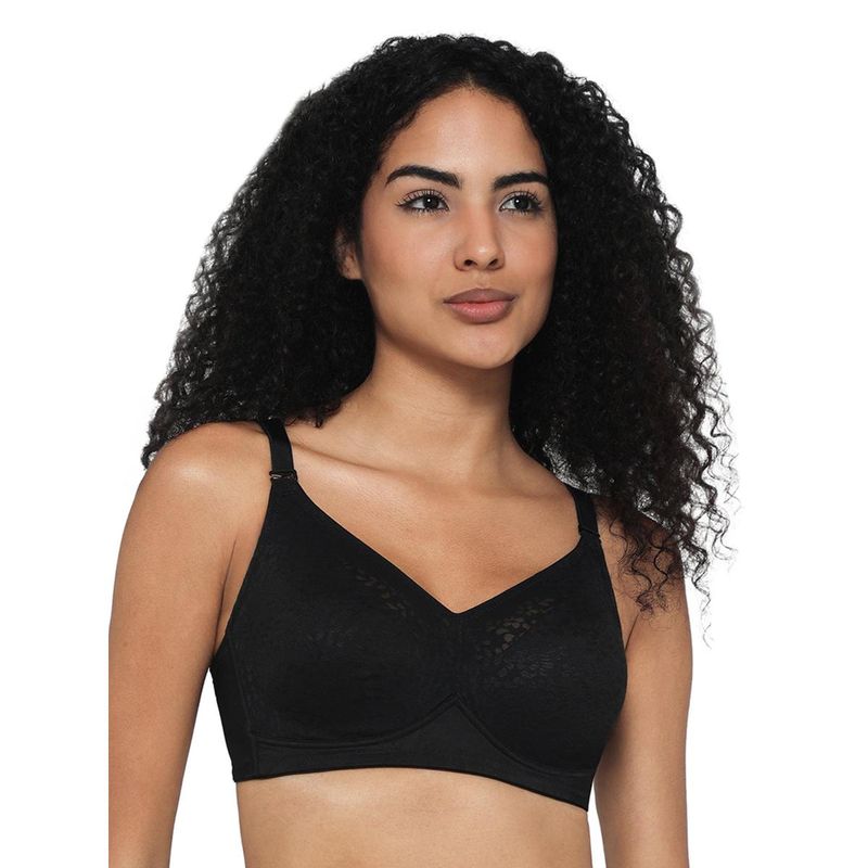 Buy Wacoal Women’S Curvy Confidence Non-Padded Full Cup Minimizer Bra - Black Online