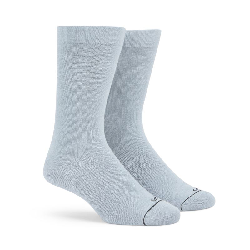 Buy Dynamocks Men and Women Bamboo Crew Length Socks - Grey Online