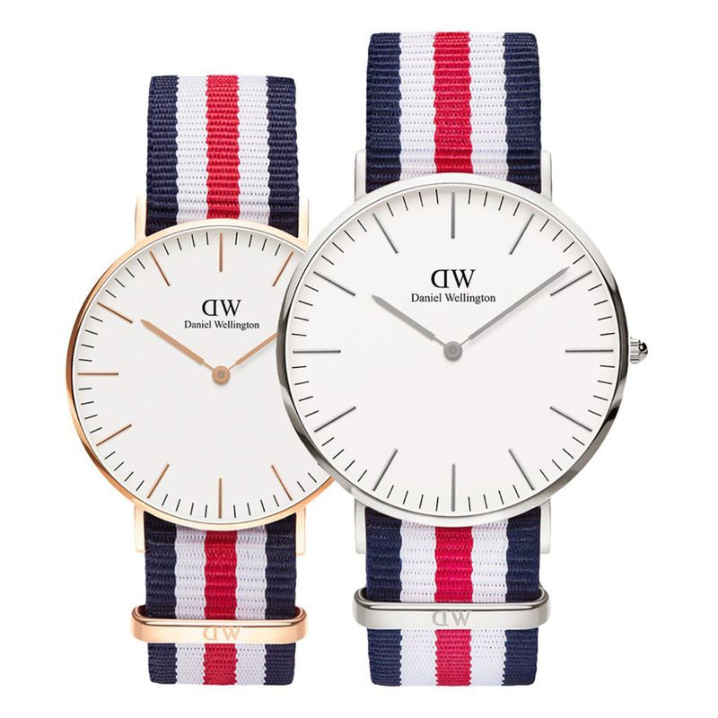 Daniel Wellington Classic Canterbury Couple Watch Gift Set: Buy Daniel ...