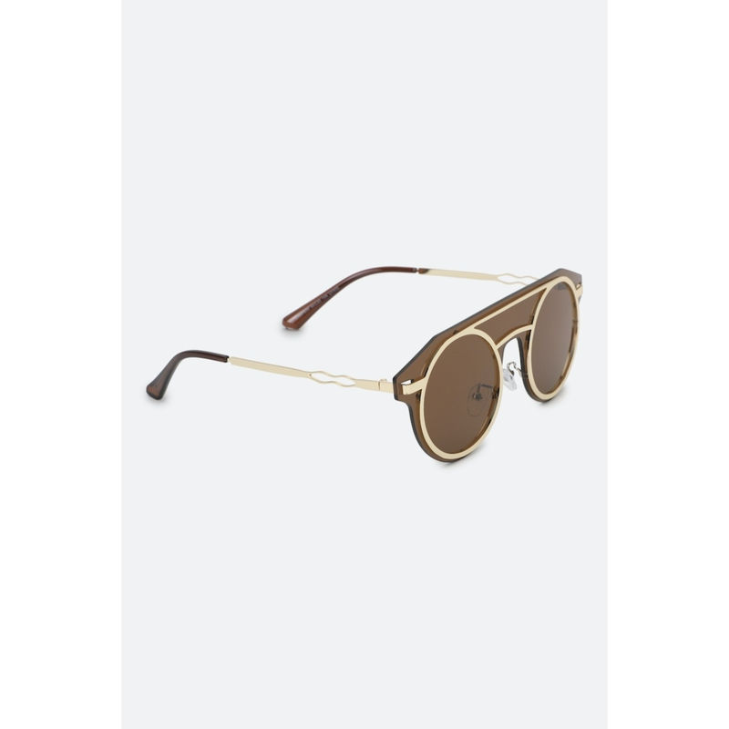 Buy Forever 21 Brown Solid Sunglasses & Readers Online