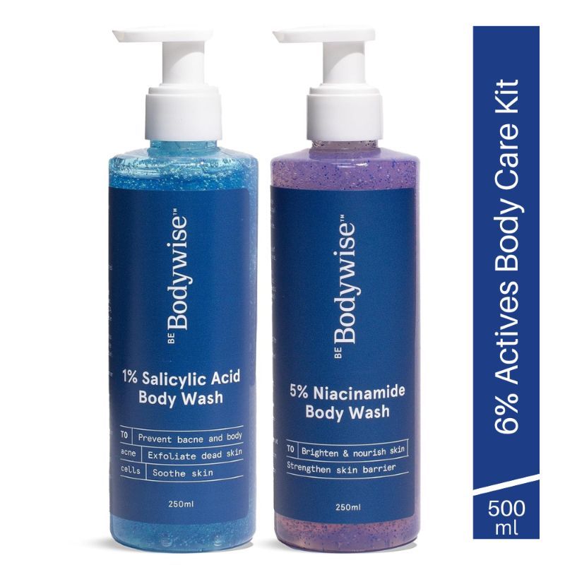 Buy Be Bodywise 6% Actives Body Care Kit - For Glowing, Radiant & Even ...