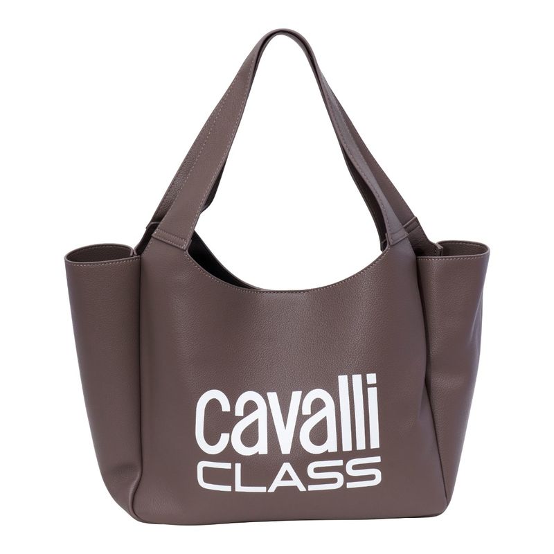 Buy Cavalli Class Brown Solid Handbag Online