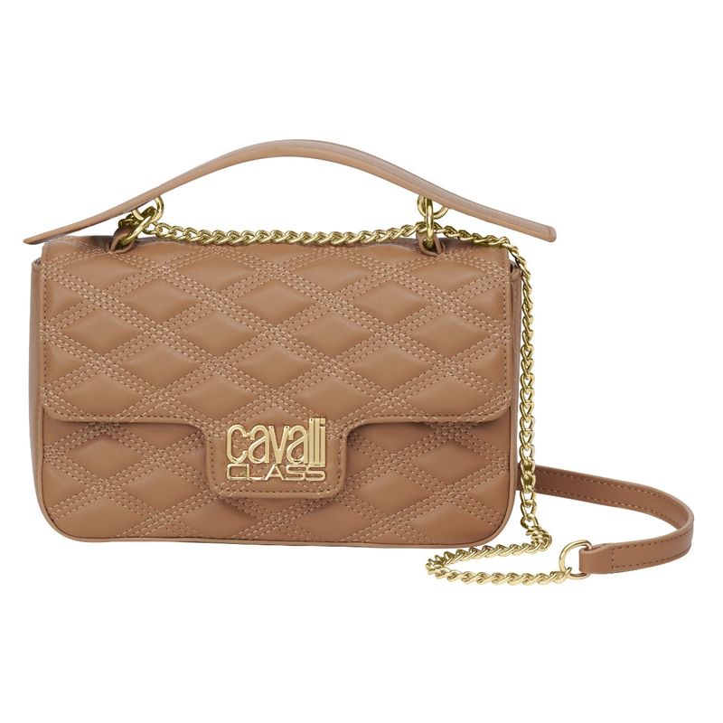 Buy Cavalli Class Brown Solid Sling Bag Online