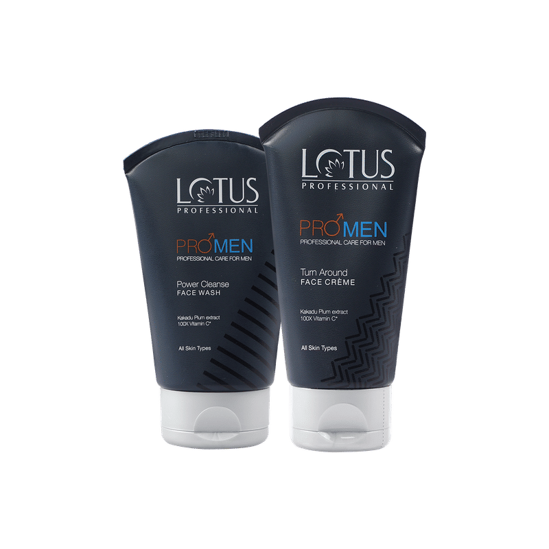 Buy Lotus Professional Promen Turn Around Face Creme & Power Cleanse ...