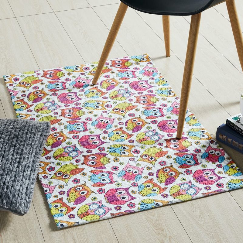 Buy Mona B Nature Multi-Color Rug (2x3 Feet) Online