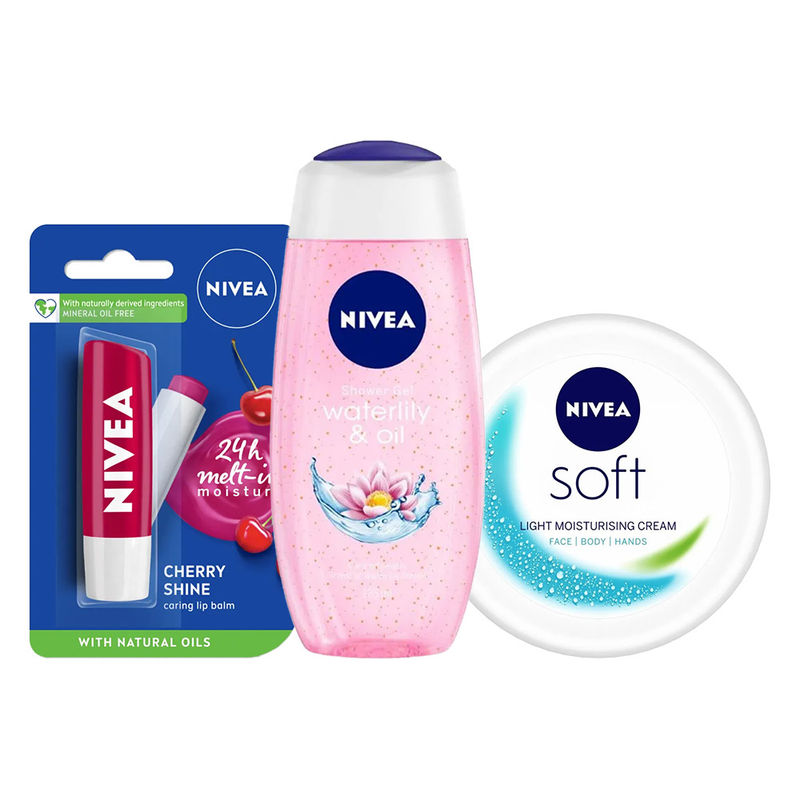 Buy NIVEA On-the-go Bath And Body Care Essentials - Mini Online
