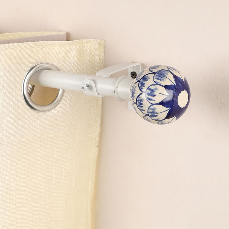 Buy The Decor Mart 84"-144" Handpainted Floral Ceramic Finial ...