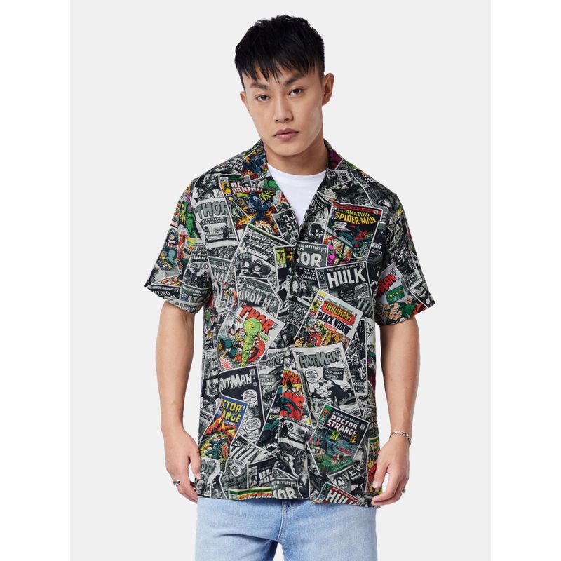 Buy The Souled Store Marvel Comic Nerd Summer Shirts Online