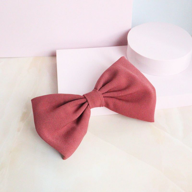 Buy Soho Boho Studio Cottage Pink Hair Bow Clip Online