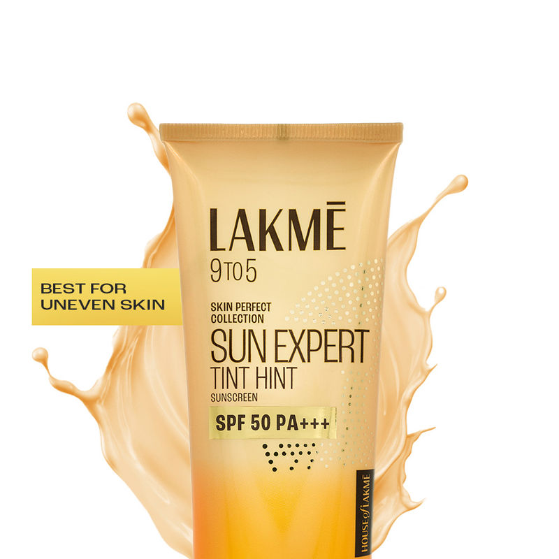 Buy Lakme Sun Expert Tinted Sunscreen SPF 50 PA +++, Broad Spectrum UVA ...