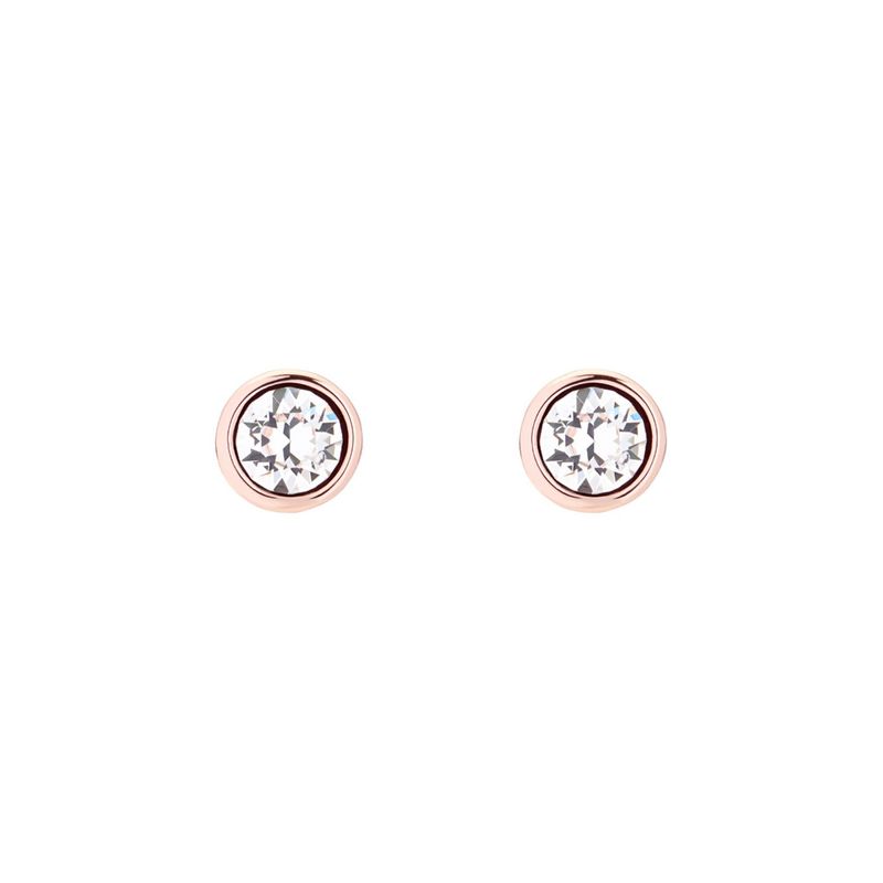 Buy Ted Baker Sinaa Rose Gold Tone Crystal Stud Earring Online