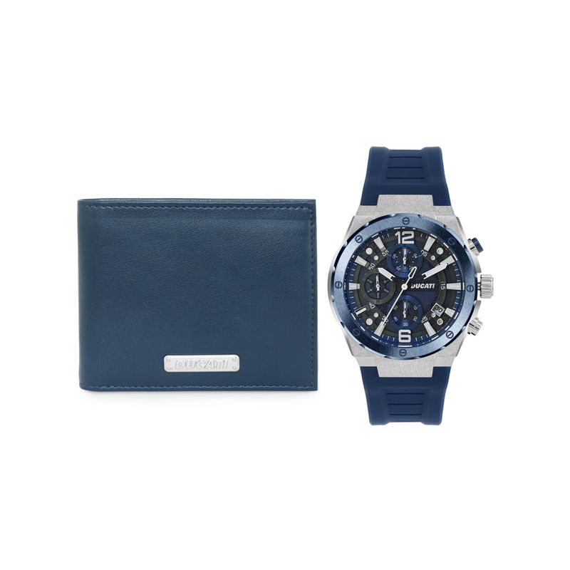 Buy Ducati Watch and wallet Gift Set for men DTWGO0000802-SETA (M) Online