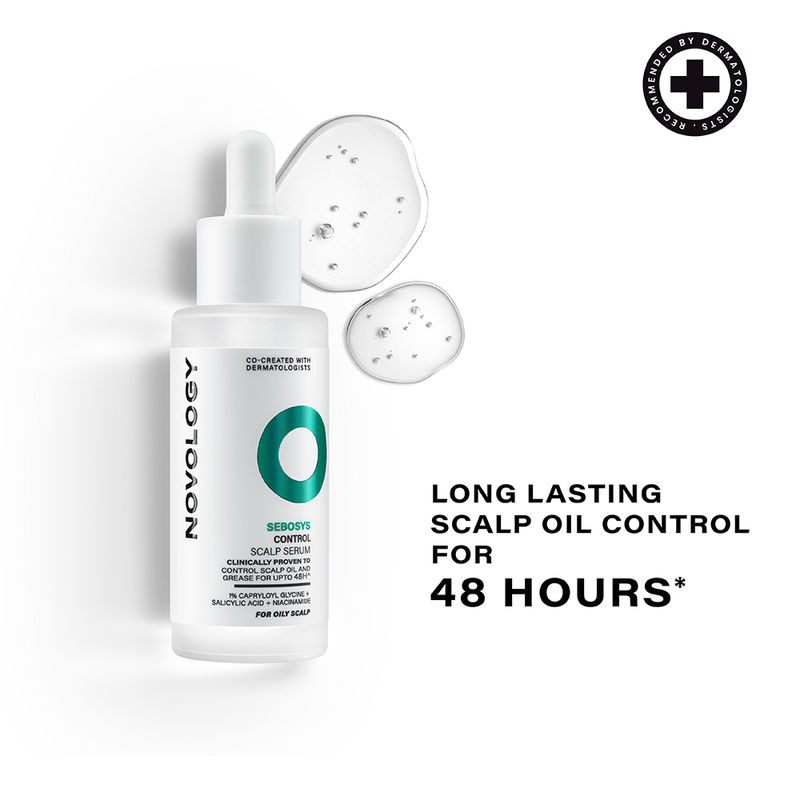 Buy Novology Sebosys Control Scalp Serum For 48Hrs Oil Control Online